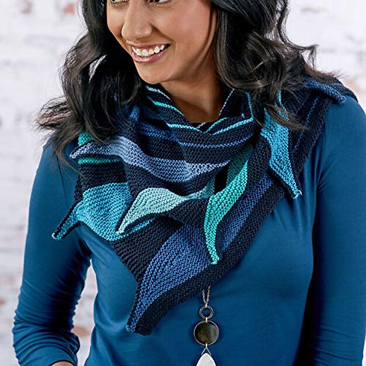 RED HEART E886.9282 It's A Wrap Sprinkles yarn Peach Cobbler