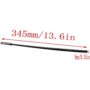 LQ Industrial Flute Cleaning Rod Plastic Clean Tool with Cleaning Cloth for Piccolo and Flute