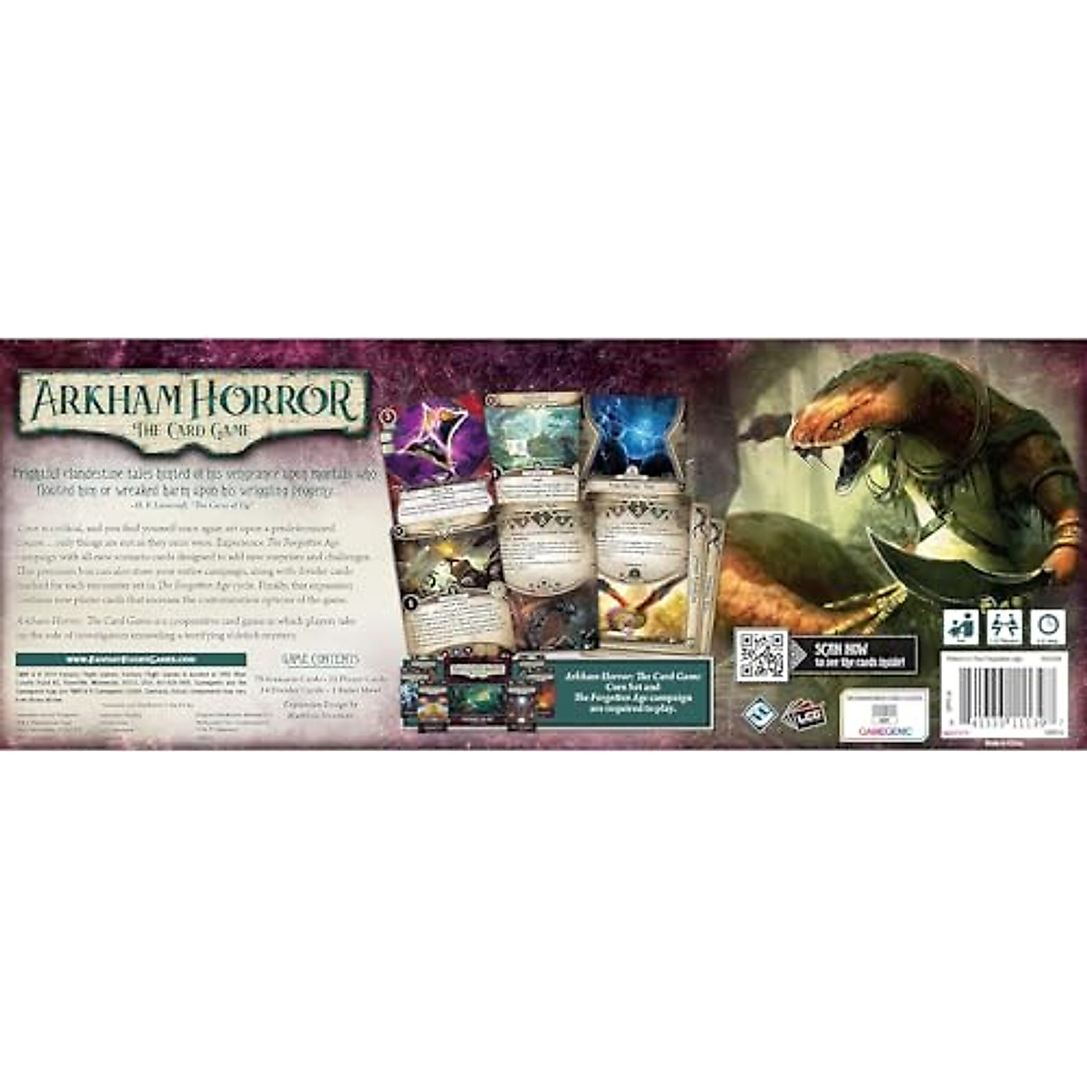 Arkham Horror The Card Game Return to The Forgotten Age Expansion - Lovecraftian Cooperative Living Card Game, Ages 14+, 1-4 Players, 1-2 Hour Playtime, Made by Fantasy Flight Games