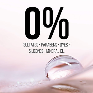 Pantene Sulfate Free Conditioner, Paraben and Dye Free, Pro-V Blends Soothing Rose Water, 17.9 fl oz