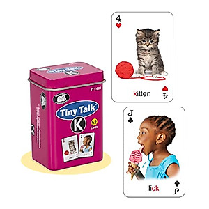 Super Duper Publications | Tiny Talk Articulation and Language Photo Flash Cards Set 2 (10 Fun Decks) | Educational Learning Resource for Children