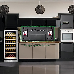 Yooreal Digital Kitchen Timer,Retirement Countdown Timer 9999 Days,Magnet Design,Loud Alarm,Tracks Wedding Vacation Working Cooking Baby Birth (Black)