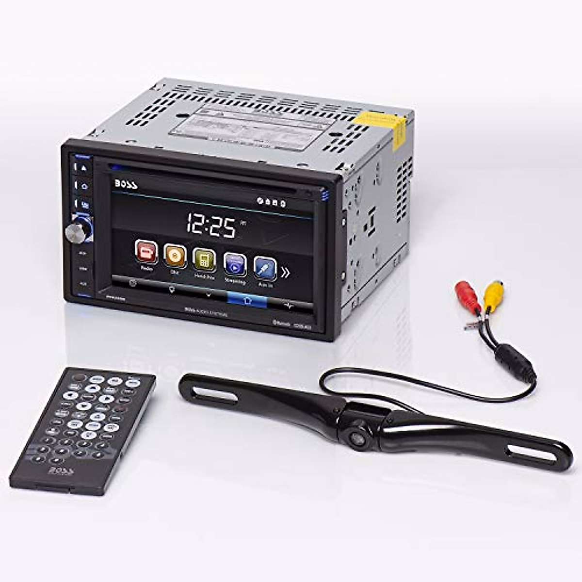 BOSS Audio Systems BVB9358RC Car Stereo System - 6.2 Inch Double Din, Touchscreen, Bluetooth Audio and Calling Head Unit, Aux In, USB, SD, CD Player, AM/FM Radio Receiver, Backup Camera