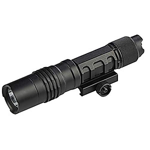 Streamlight 88090 ProTac Rail-Mount HL-X USB 1000-Lumen Rechargeable Multi-Fuel Weapon Light with Integrated Red Aiming Beam, Remote Switch, Tail Switch, and Clips, Black