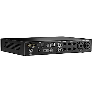 Antelope Audio Discrete 4 Synergy Core Desktop Audio Interface for Music Professionals - Thunderbolt & USB 4 Channel Microphone Preamp Recording, Streaming Studio Audio Interface w/37 FX Included