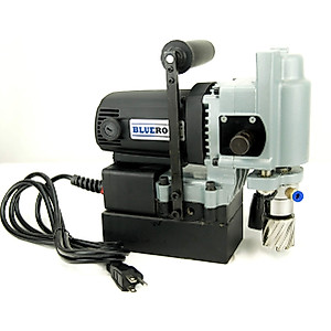 TYP-28A Mag Drill BLUEROCK Tools MINI Magnetic Drill Typhoon Small Mag Annular