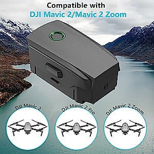 MVMOD Mavic 2 Pro Battery, 3850mAh 15.4V Intelligent Battery for DJI Mavic 2 Zoom/ 2 Pro Drone, 30Mins Max Flight Time
