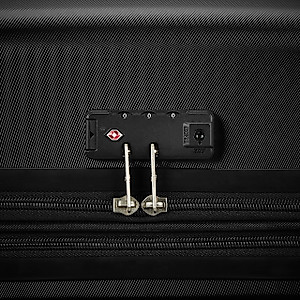 Samsonite Evolve SE Hardside Expandable Luggage, Bass Black, Medium Spinner