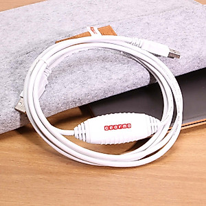 Gearmo USB 2.0 Driverless PC Transfer Cable 6ft – Fast File Sharing for Windows 11/10/8/7