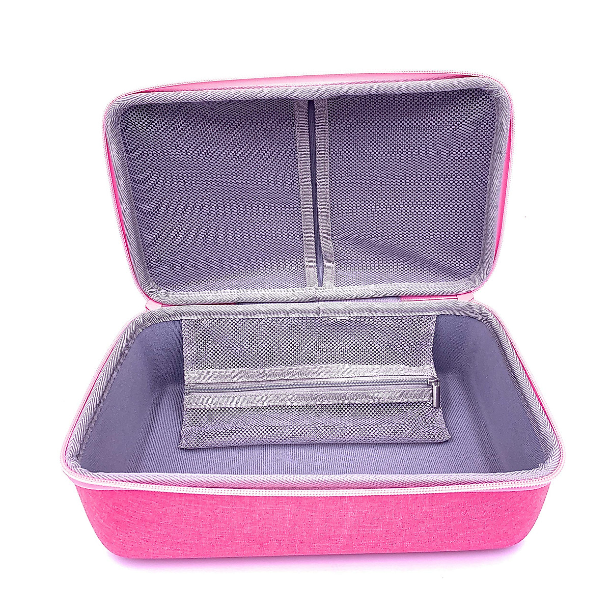 Xcivi Hard Carrying Case for Osmo Fire Tablet Little Starter/Genius Starter Kit with Fire Tablet Base, Storage Organizer for OSMO Fire Base/Numbers/Words/Tangram (Pink)