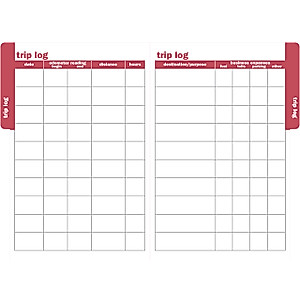 Auto Log Book (Mileage, Maintenance, and Expense Tracker)