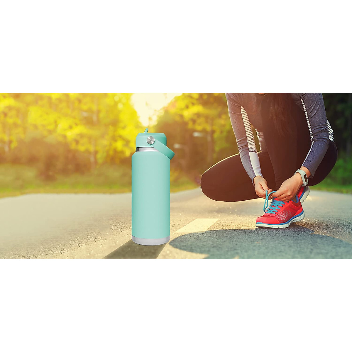 Straw Caps for YETI Rambler Lid - 12 18 26 36 64 oz and Jr 12 oz Replacement, Flexible Handle with Straw for Lid and Top Accessories Replacement