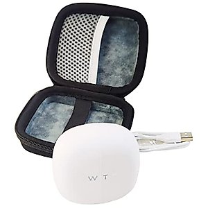 Maoershan Suw Hard Storage Travel Case Bag Fit for WT2/Timekettle M2 Language Translator Earbuds True Wireless Earbuds