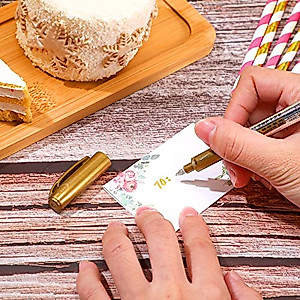 31 Pcs Mimosa Bar Kit Mimosa Bar Sign Banner Poster 4 Champagne Bottle Tags 4 Table Cards 20 Paper Straws 1 Marker 4 Ropes for Bridal Baby Shower Brunch Wedding Fiesta Bar Decor (Gold)