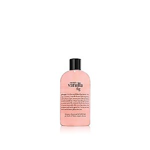 philosophy Sweet Vanilla Fig Shampoo, Shower Gel & Bubble Bath, 16 oz