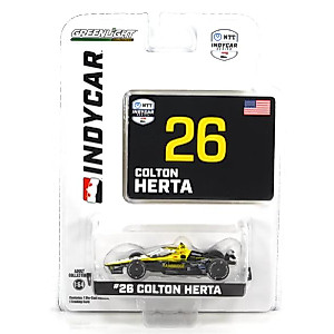 Collectibles Greenlight 11590 2024 NTT IndyCar Series - #26 Colton Herta/Andretti Autosport, Gainbridge 1:64 Scale Indy 500 Diecast, gl11590