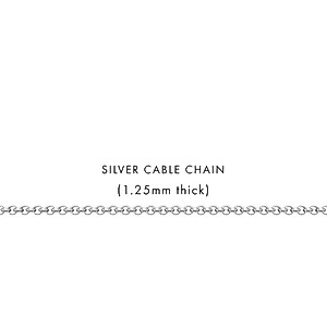 TSD Sterling Silver Pineapple Cage Necklace with Personalized Birthstones by JEWLR