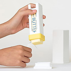 ButterBox ™ - Award-winning butter holder that is more than a dish! Unique airtight + upright butter dish and spreader that takes up less space!