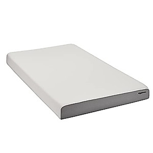 Amazon Basics Memory Foam Mattress, Soft Plush Feel, 6 Inch, Twin