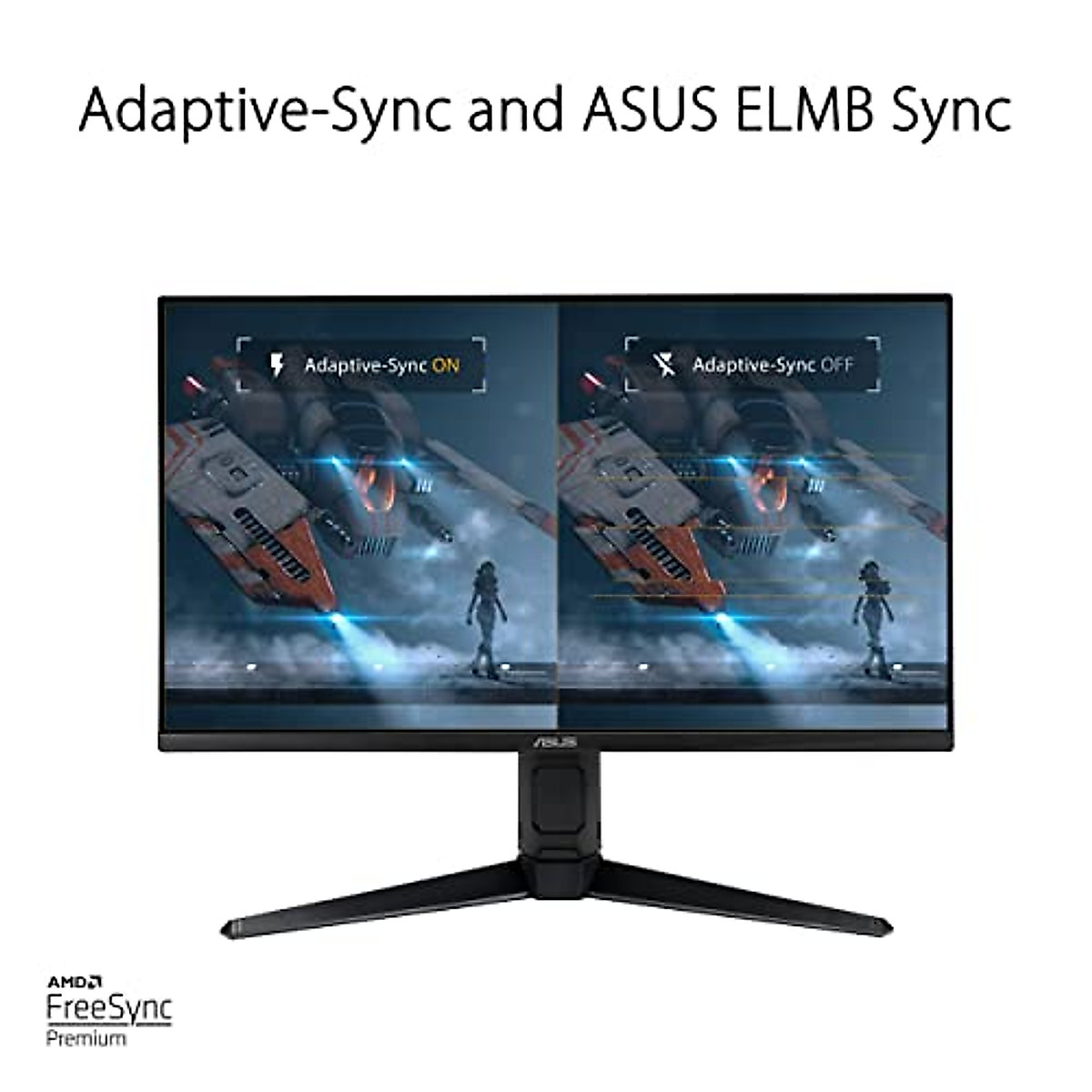 ASUS TUF Gaming 32” (31.5” viewable) 4K HDR DSC Gaming Monitor (VG32UQA1A) - UHD (3840 x 2160), 160Hz, 1ms, Extreme Low Motion Blur Sync, Freesync Premium, HDMI2.1, Speakers, 120% sRGB, DisplayHDR 400