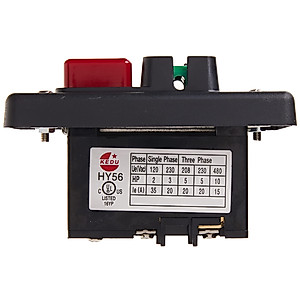 Woodstock D4157 110/220 Volt Single Phase On/Off Switch