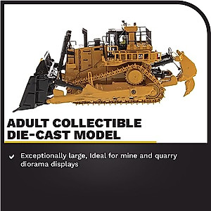 Diecast Masters 1:50 Caterpillar D11T Track-Type Tractor (JEL Design) | High Line Series Cat Trucks & Construction Equipment | 1:50 Scale Model Diecast Collectible | Diecast Masters Model 85565