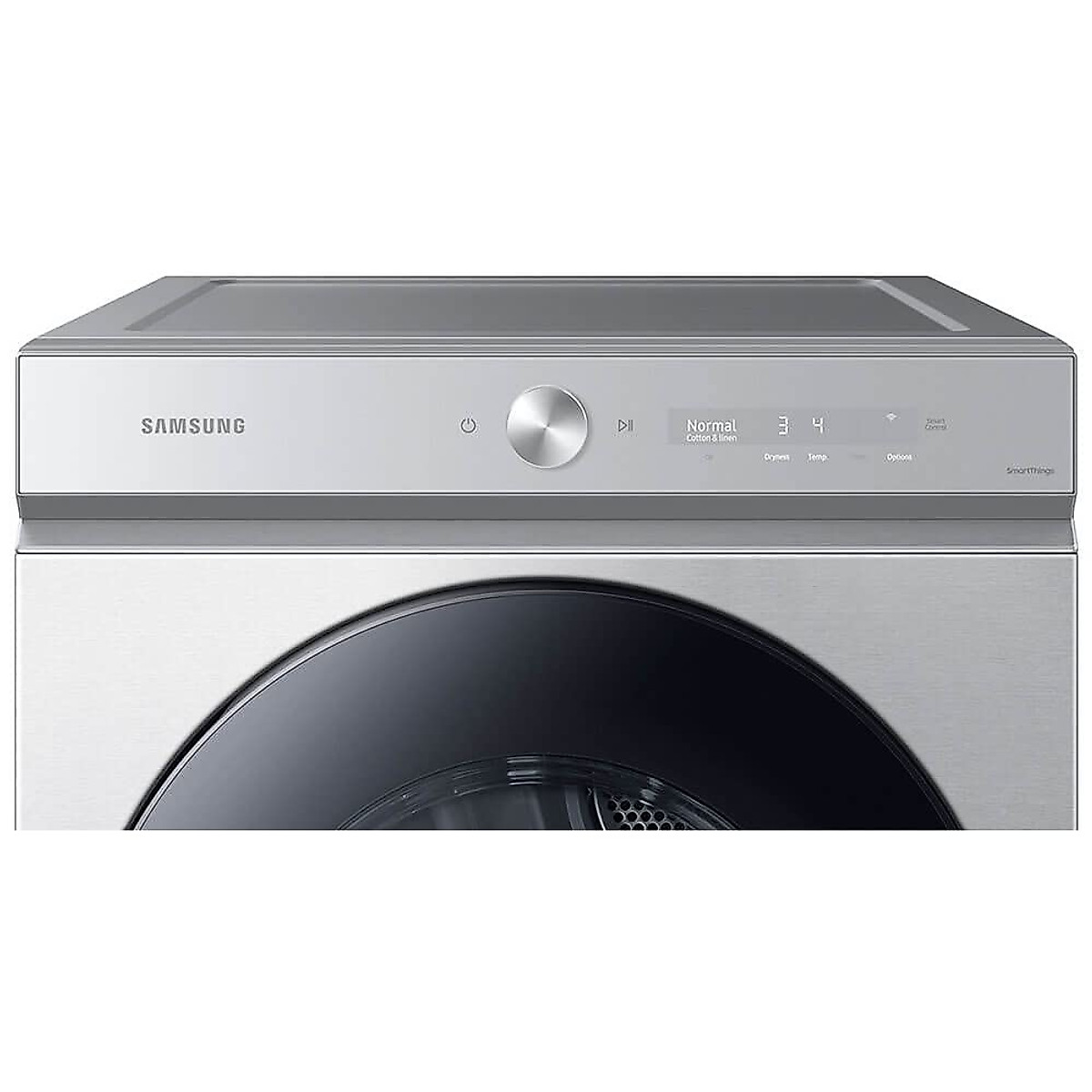 Samsung DVE53BB8700T 7.6 Cu. Ft. Bespoke Stainless Steel Ultra Capacity Smart Electric Dryer