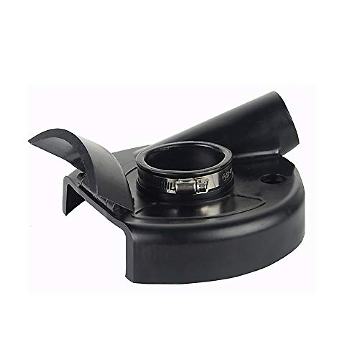 Universal Grinding Angle Grinder Dust Shroud 7 Inch Vacuum Dust Shroud Cover for Angle Grinder Hand Grind Grinder Polisher(black)