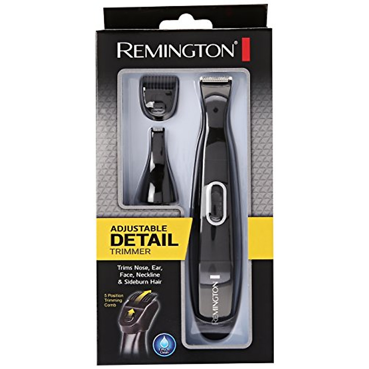 Remington PG165 Battery Operated Precision Grooming System, Silver