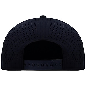 Funny Golf Hats Flat Bill for Men Women,Golf Gifts Skull Baseball Cap for Adults Humor,Black 1