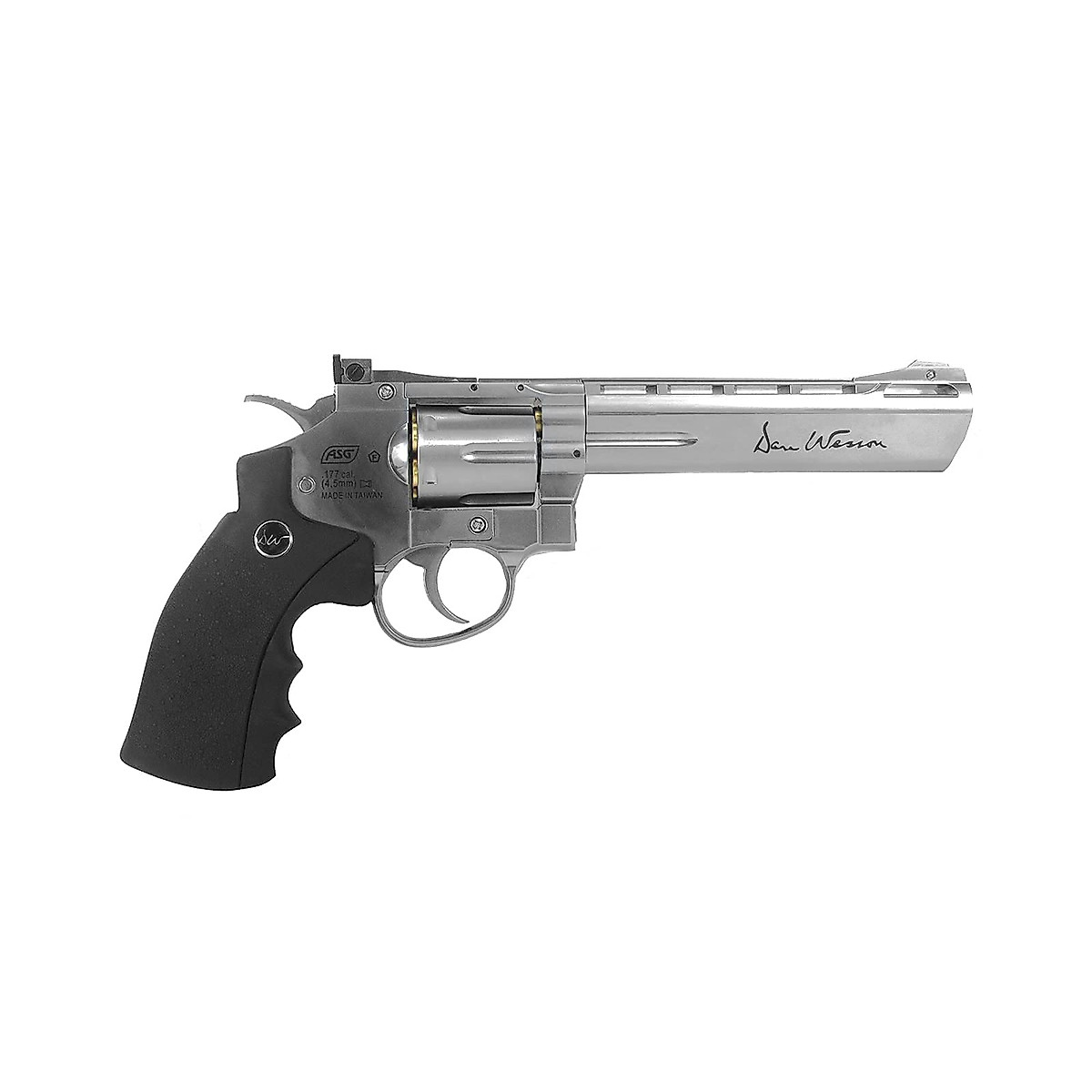 ASG Dan Wesson .177 Caliber Pellet Gun Revolver Air Pistol, 6"