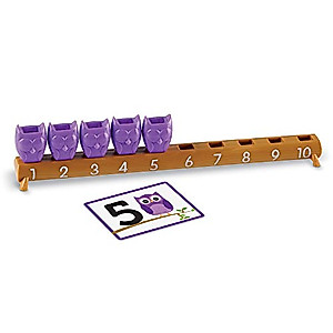Learning Resources 1-10 Counting Owls Class Set, Counting, Sorting & Color Identification, Model:LER7752