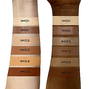 DELISOUL 6 Colors Highlight and Contour Stick,Dual-Ended Full Coverage Wonder Stick,Color Corrector Concealer Stick,Contouring Highlighting Foundation,Shadow Cream Pen Body Shading Makeup Stick Set