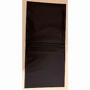 EGP Executive Checkminder Checks Cover, Size: 9 1/2 x 9", Black