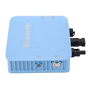 Solar Micro Inverter, 120V 230V WiFi Solar Grid Tie Inverter IP65 Waterproof, MPPT Pure Sine Waving Inverter Input 20V-60V Output 80V-280V, Automatic Recognition (300W)