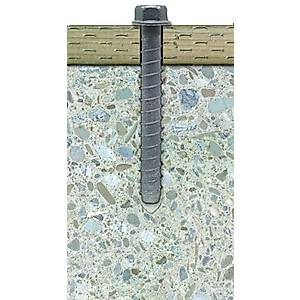 Simpson Strong-Tie THDB25234H Titen HD 1/4 in. x 2-3/4 in. Heavy-Duty Screw Anchor (50-Qty)