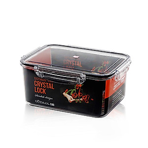 gotman Airtight Food Storage Container With Lid (169.1 oz, With Removable Drain Tray)-BPA-Free | Dishwasher, Microwave & Freezer Safe | Leak-Proof Lids | Kimchi Storage Container | Fresher Food