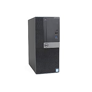 Dell Optiplex 7040 Mini Tower Desktop, Intel Quad Core i5 6500 3.2Ghz, 8GB DDR4, 1TB Hard Drive, HDMI, Windows 10 (Renewed)