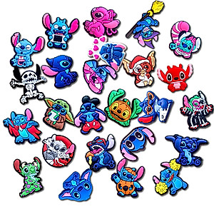 Zanerolan 25 40PCS Shoes Decoration Charms for Clog Decoration, Cartoon Charms Accessories (25)