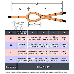 ズレヘンダー KASAJIMA Dog Suspenders [Zure-hender] for Diapers BellyBands Pants PetClothes Skirt (BG,S)