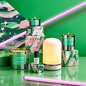 NEOM- Perfect Peace Luxury Scented Candle | Pine, Myrrh & Lime Peel | Christmas Gift… (Travel Size)