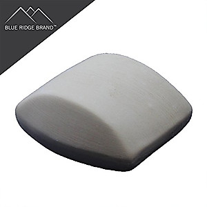 Blue Ridge Brand 60 Ceramic Briquettes for BBQ Grilling Heat Distribution - Lava Rock and Heat Shield Alternative - Radiate Heat for Gas, Propane, and Butane Grills