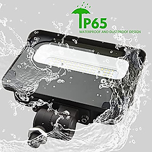 bulbeats 4 Pack 70W LED Flood Light Outdoor, 10500LM Eqv.250W Flood Security Light, 5000K Knuckle Mount, IP65 Waterproof Outdoor Lighting for Tree/Yards/Advertising Boards