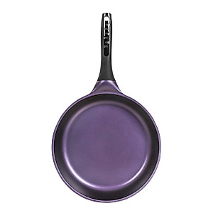 purplechef 10.5" "Perfect Pan Nonstick Frying Pan Omelet Skillet Cookware. INDUCTION COMPATIBLE