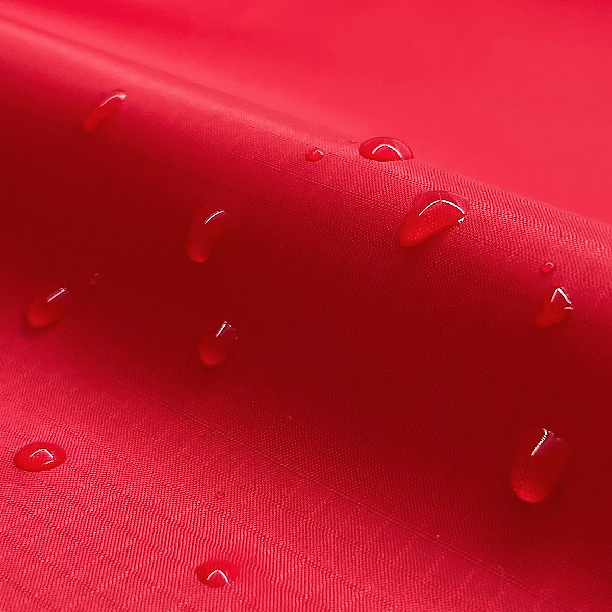 9KM DWLIFE Fabric, Red Waterproof Ripstop Nylon Fabric 40D, 60x78 Inches, Lightweight, PU Coating, Airtight Fabric for Kite, Tent, Flag, Bag, Tarp Cover, DIY Project