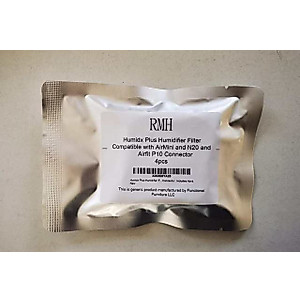 Humidx Plus Humidifier Filter Compatible with AirMini and N20 Connector, Includes 4pcs, Each one uses an Independent Sealed Package.