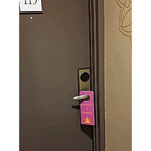 Meditation Door Sign | Do Not Disturb Sign Meditation in Progress | Meditation Gift for Home or Office