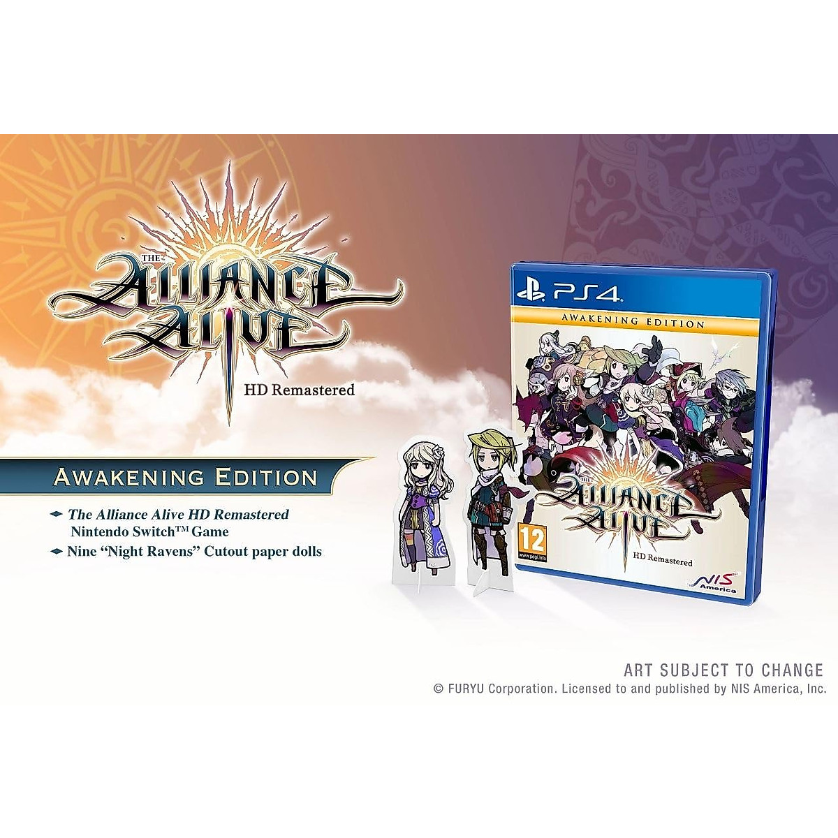 The Alliance Alive HD Remastered (Awakening Edition) (PS4)
