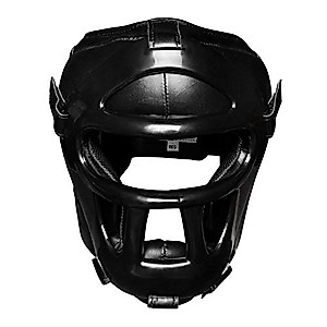 Title Boxing Universal No-Contact Headgear 2.0, Black/White/Red, Regular