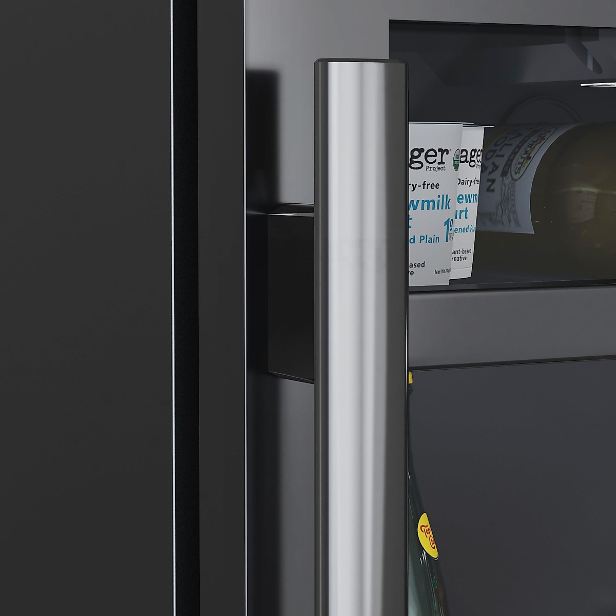 Avallon ABR242SGLH 24 Inch Wide 140 Can Energy Efficient Beverage Center with LED Lighting, Double Pane Glass, Touch Control Panel and Left Swing Door